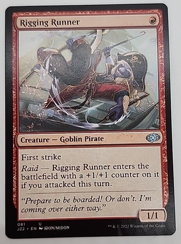 Rigging Runner - English MTG Jumpstart 2022 | eBay
