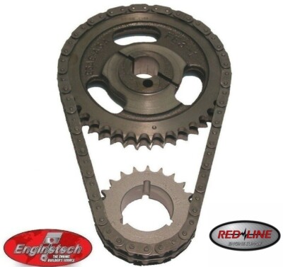 HD Double Roller Timing Chain Set for Ford SBF V8 255 302 351 5.0L 5.8L ...