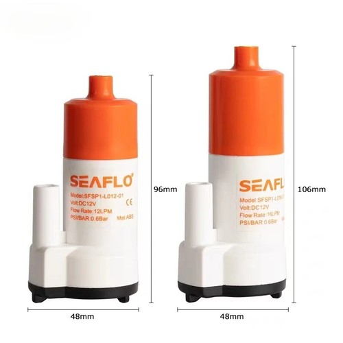 Micro Submersible Pump Portable DC Battery RV Filling Tank Pump Small ...