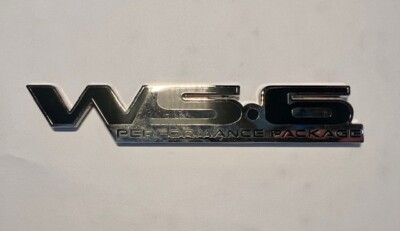 1996-2002 Pontiac Firebird Trans AM WS6 Metal Emblem | Black | Left ...