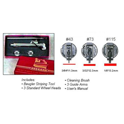 BEUGLER Deluxe DX471 Pinstriping Tool Kit | eBay