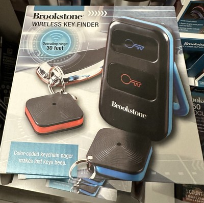 Brookstone Wireless Key Finder With Operating Range Of 30 Feet Brand ...