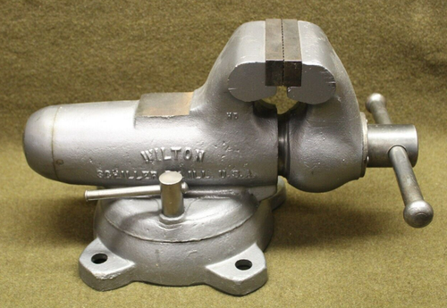 Vintage 4" Wilton Bullet Vise With Swivel Base HD 101028 | eBay