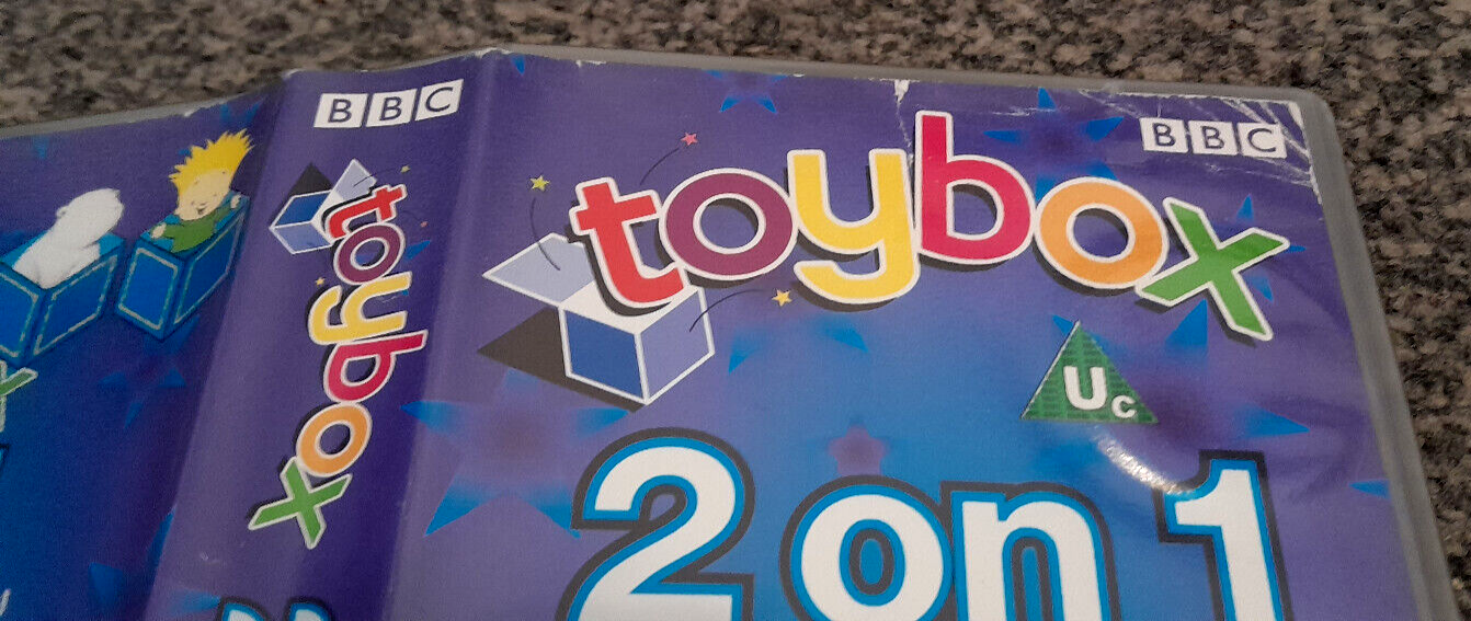 TOYBOX 2 ON 1 BBC VIDEO NODDY WILLIAM PINGU SAM PAL VHS VIDEO CHILDREN ...