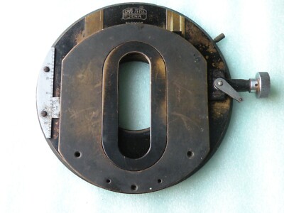 Antique Vintage Microscope Carl Zeiss Jena Brass Stage | eBay