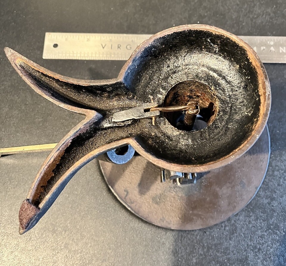 Vintage Chicago Scale Company "Little Detective" Cast Iron Fishtail ...