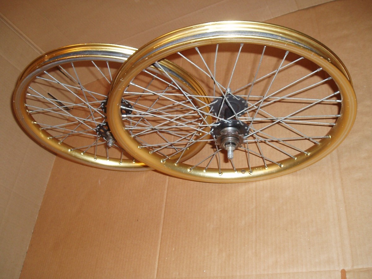 Old School BMX ARAYA *AERO WHEELS* GOLD 20x1.75 JAPAN | eBay Old School BMX ARAYA *AERO WHEELS* GOLD 20x1.75 JAPAN | eBay