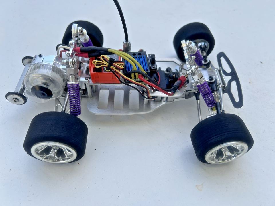 Losi Mini-T Totally Custom All Silver Aluminum w/ Full Force Chassis | eBay