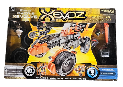 RARE 2004 HASBRO XEVOS 'STREET PUNK' & 'TRANSCORCHER' ACTION FIGURES ...