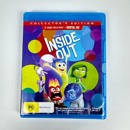 Inside Out (Blu-ray 2015 2 discs) Disney Pixar animation Region all | eBay