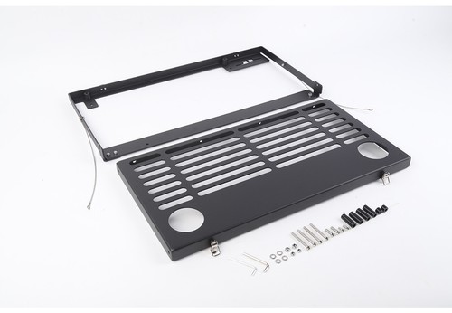 Black Rear OFF Road Tailgate Storage Rack Kit Fit for Jeep Wrangler ...