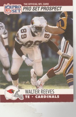 FREE SHIPPING-MINT-1990 NFL Pro set # 747 Walter Reeves CARDINALS | eBay
