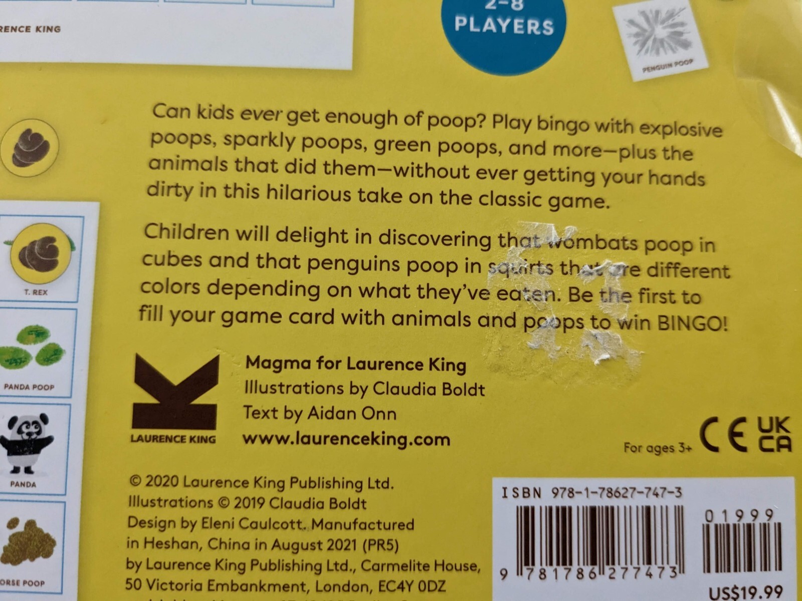 ️ Poop Bingo Board Game by Magma Family Fun Card Game NEW ️ | eBay