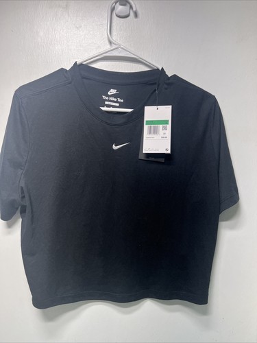 Nike Sportswear Essential Slim-fit Crop T-shirt Womens Style : Fb2873 ...