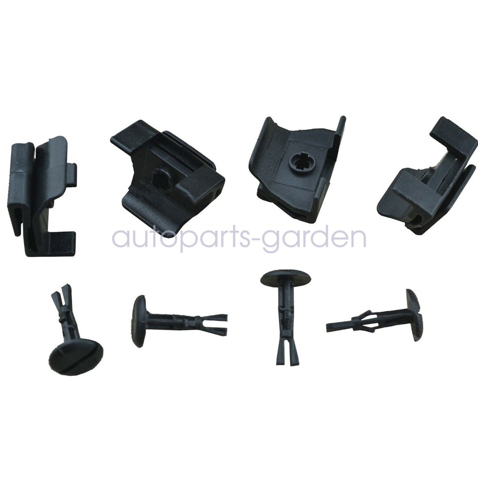 4 Front Fender & Bumper Cover Clip Kit 53879-58010 For Toyota Lexus ...