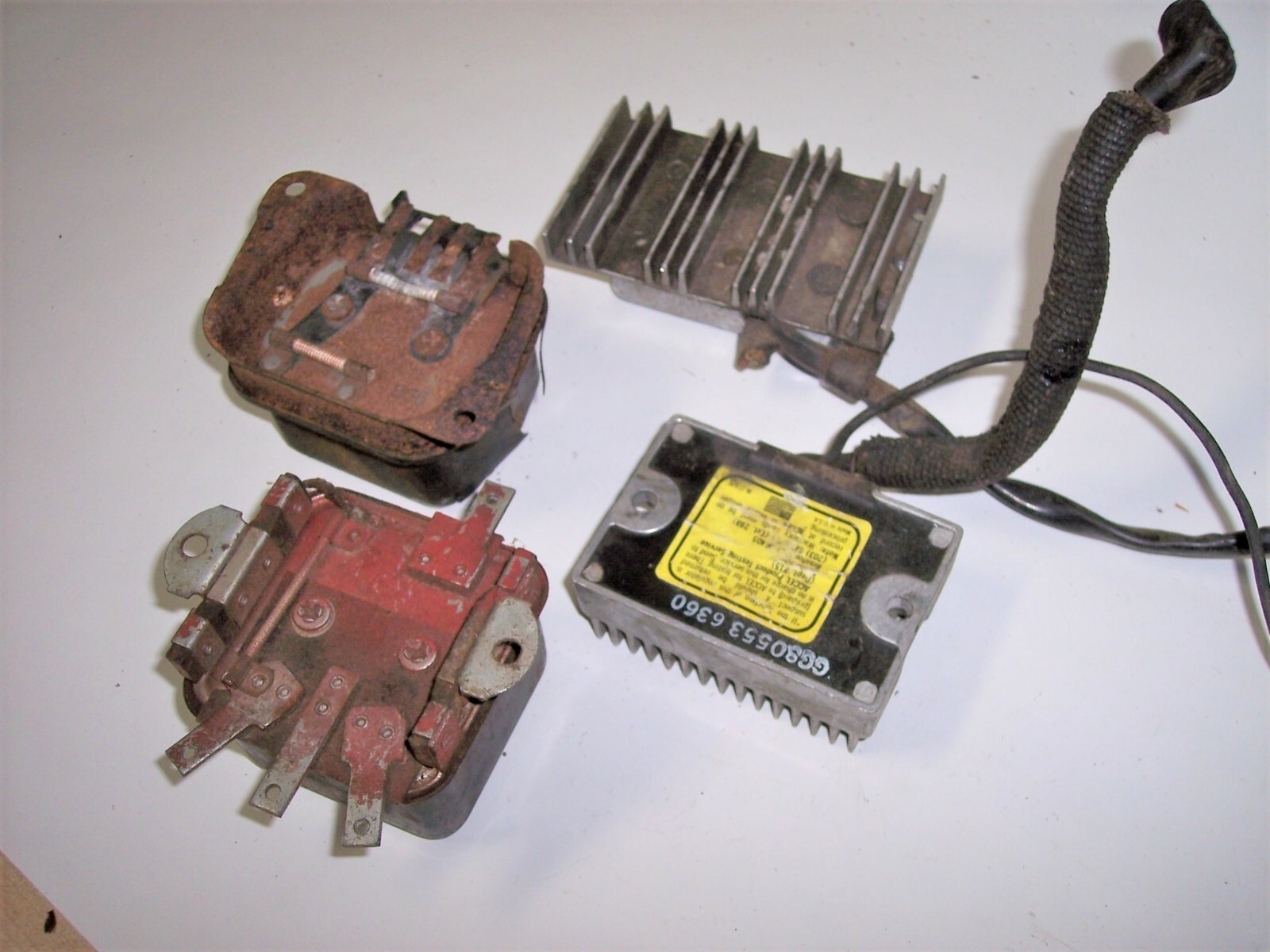 VINTAGE HARLEY VOLTAGE REGULATOR KNUCKLEHEAD PANHEAD SPORTSTER PARTS ...