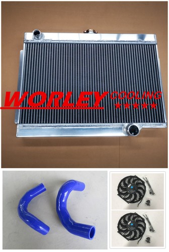 3 ROW For HOLDEN EJ/EH 179 2.9L L6 MT 62-65 Aluminum Radiator+ BLUE ...