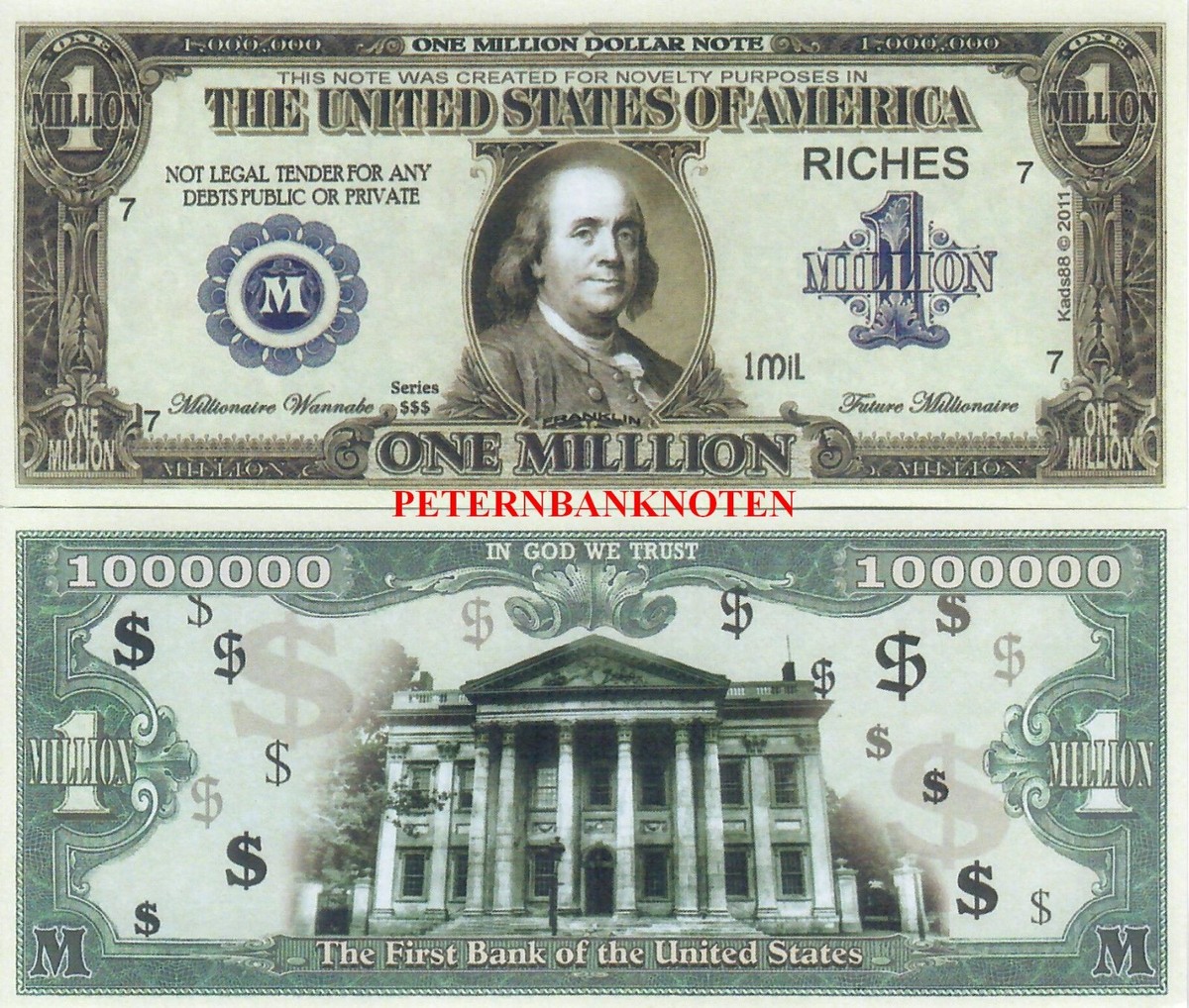 One Million Dollar Bill Do They Really Exist Can You