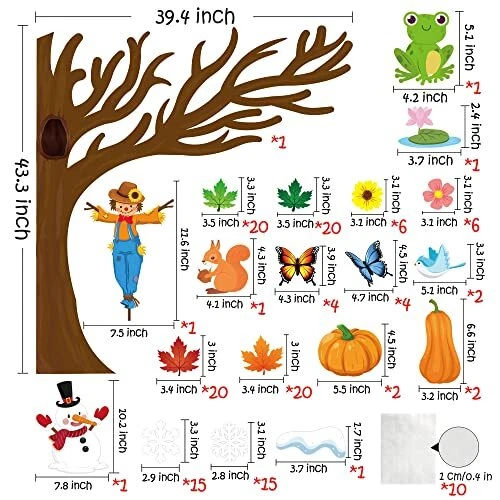 Winter Classroom Tree
