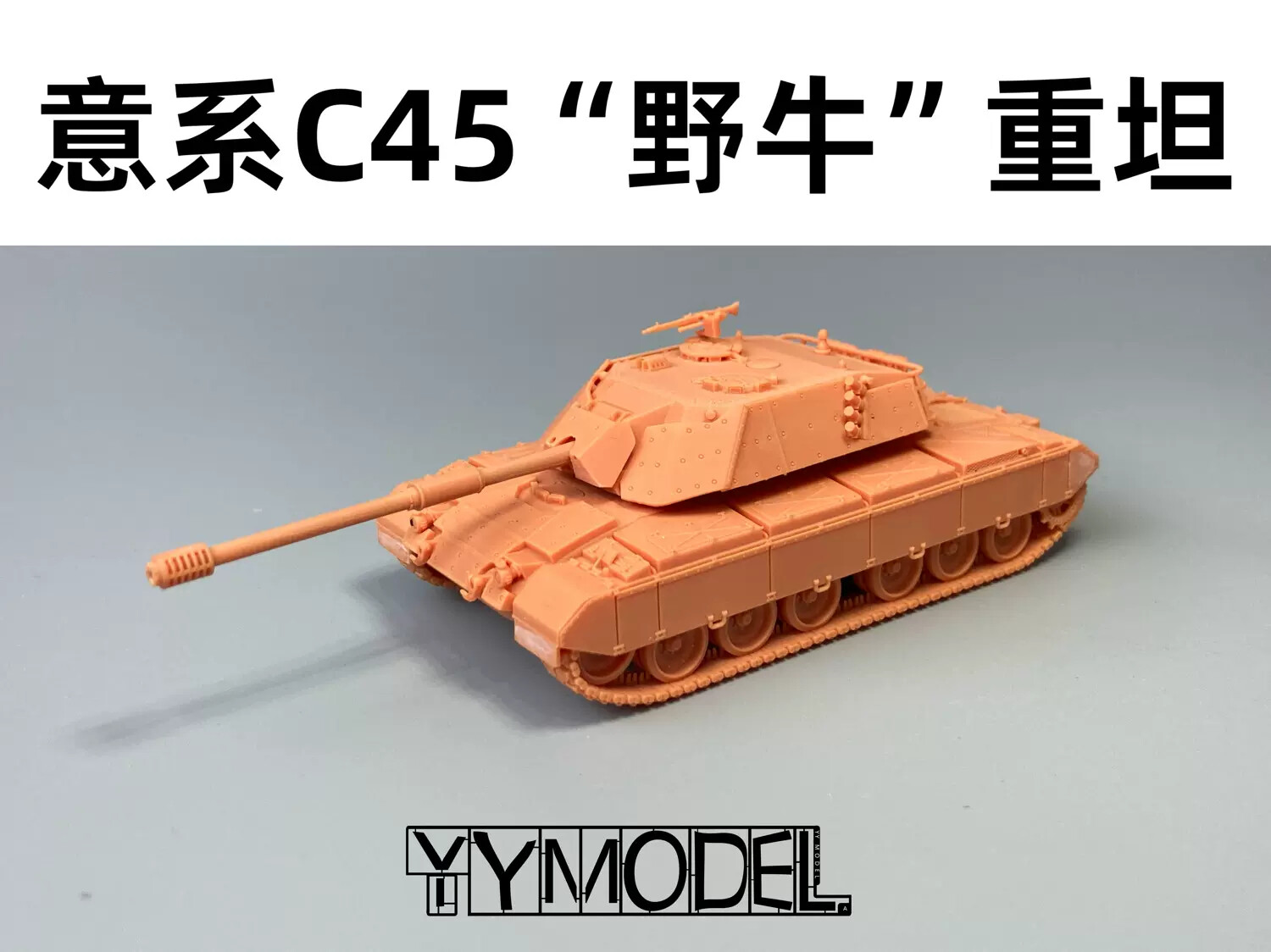 3D Printed 1/72 Italy C45 Bison Heavy Tank Unpainted Model Kit NEW | eBay
