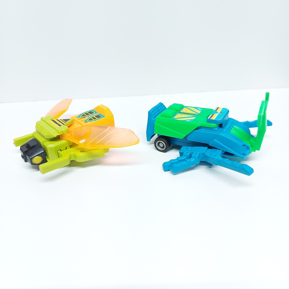 1984 BUG BOTS LOT GALACTIC CREEPER BEETLE VINTAGE BUDDY L KO G1 ...