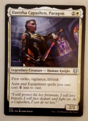 1x Danitha, Capashen, Paragon Commander Legends Magic the Gathering MTG ...