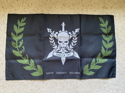 Tanith First And Only Regimental Banner Black Library Limited 29” x 17 ...