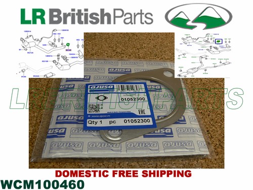 LAND ROVER EXHAUST GASKET LR3 RANGE ROVER SPORT NEW WCM100460L | eBay