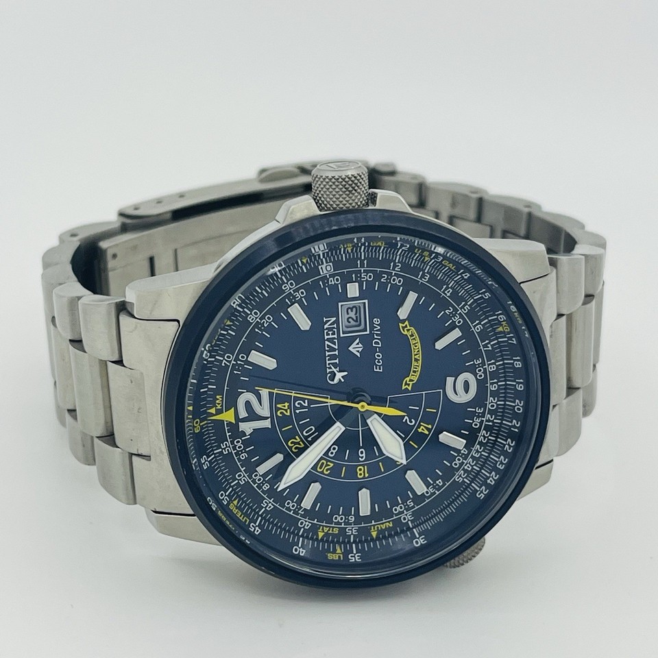 Citizen Promaster Nighthawk Blue Angels Men's Eco-Drive 42mm Watch ...