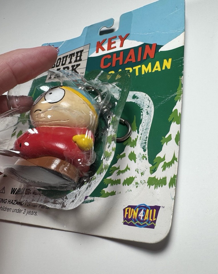 Vintage 1998 Eric Cartman South Park Key Chain Fun 4 All Comedy Central ...