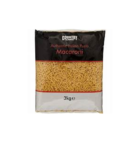 Country Range Italian Macaroni Pasta - 1x3kg Bags for sale online | eBay