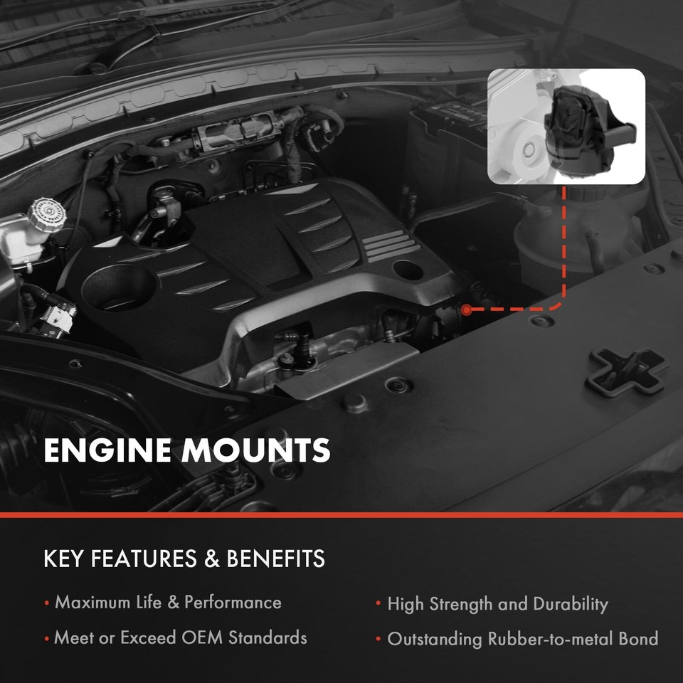 Transmission Mount for Ford Explorer 2012-2019 2.0L 2.3L Upper Side ...