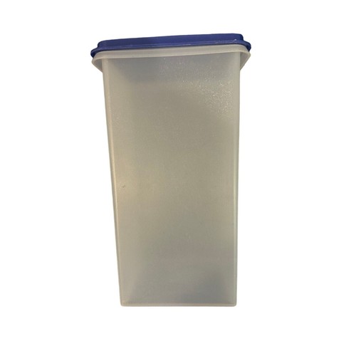 Vintage Tupperware Cracker Container with Blue lid | eBay