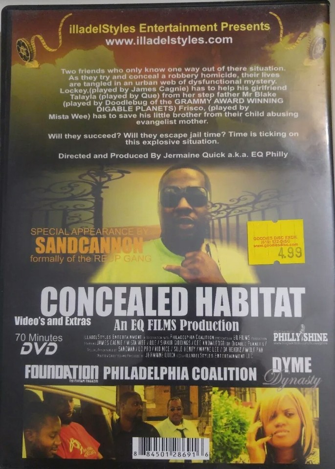 Concealed Habitat DVD An EQ Films Production | eBay