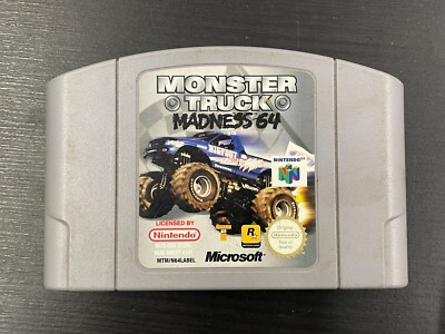 Monster Truck Madness 64 Nintendo 64 Loose PAL EUR FRA N64 | eBay