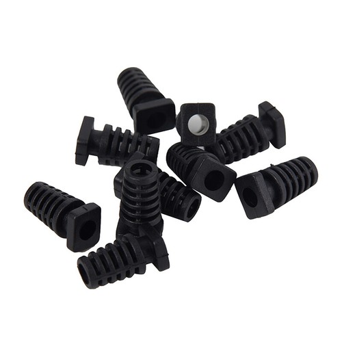 10pcs 4.1mm Cable Gland Connector Rubber Strain Relief Cord Boot ...