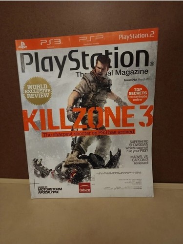 Playstation The Official Magazine PS3 PSP 43 March 2011 Killzone 3 | eBay