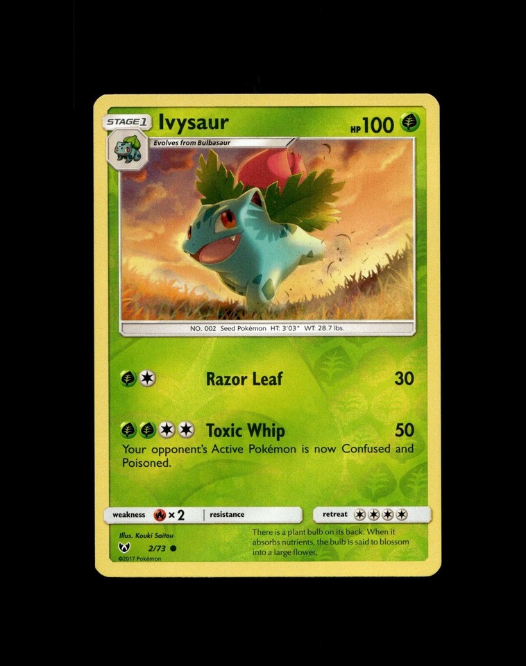 Bulbasaur Ivysaur Venusaur Pokemon Card! Holo/Reverse Holo EX VMAX Rare ...
