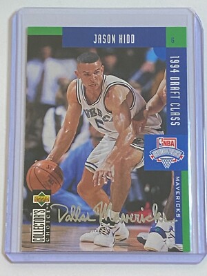 🏀1994-95 UD Collector's Choice Basketball Silver Auto Rookie #408 Jason ...