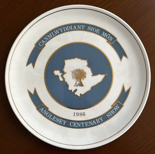 Anglesey Agricultural County Show Royal Worcester Centenary Plate 1986 ...