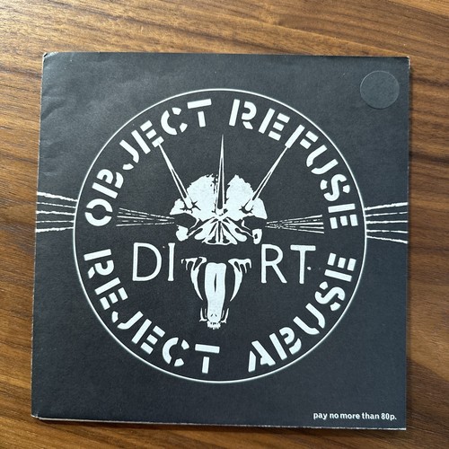 Dirt- Object, Refuse, Reject Abuse. 7" Crass Records 1981 EP. VG/EX ...