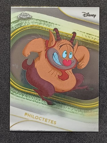 Disney Topps Chrome Phil 46 Satyr Hercules Card collectible used | eBay
