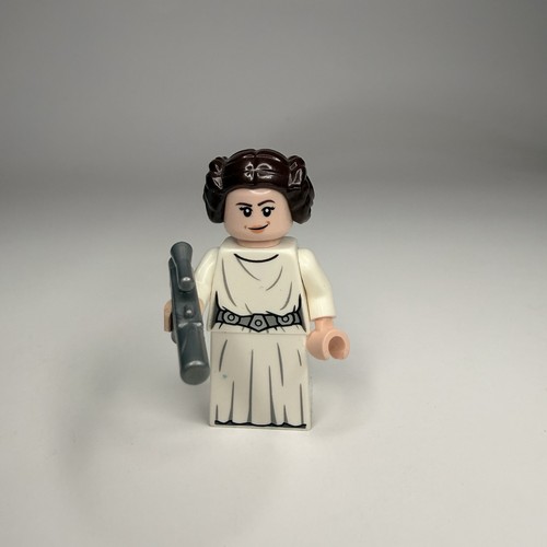 LEGO Star Wars Princess Leia Organa Minifigure White Dress W Acc | eBay