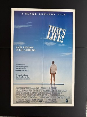 That's Life Original One Sheet Movie Poster 27" x 41" (1986) | eBay