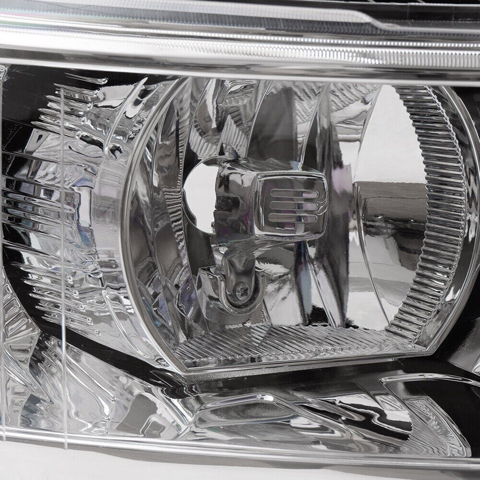 For 07-13 Chevy Silverado 1500 2500 3500 Chrome Housing Headlights ...