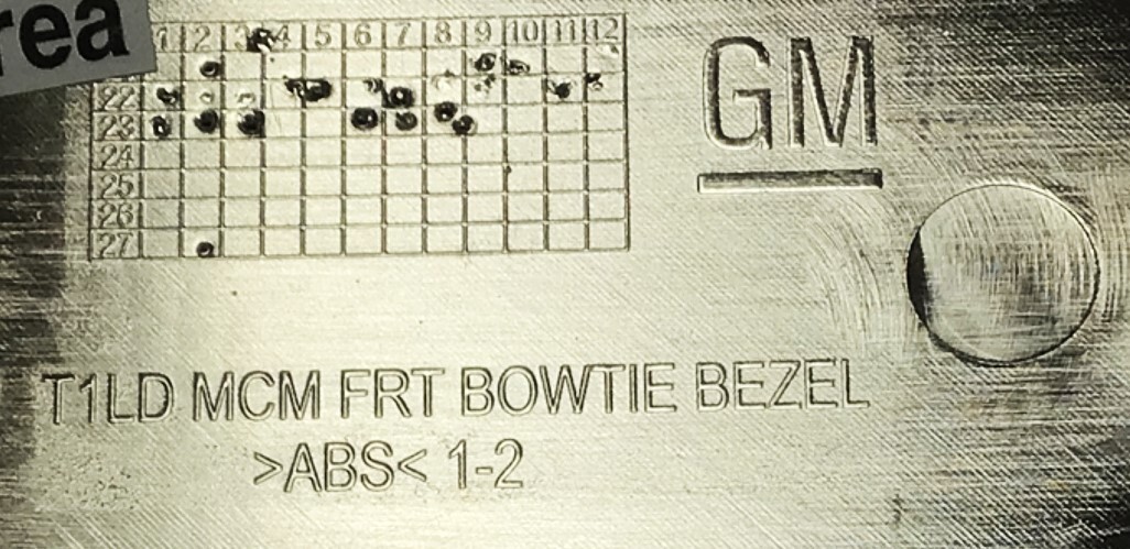 2022-2025 Chevrolet Silverado 1500 Front Grille Black Bowtie Emblem ...