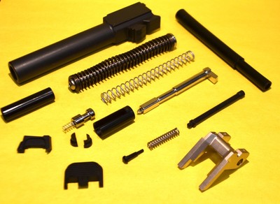 FITS ALL Glock 19 G19 Gen 3 UPK UPPER Part Kit S/S GUIDE ROD G 19 ...