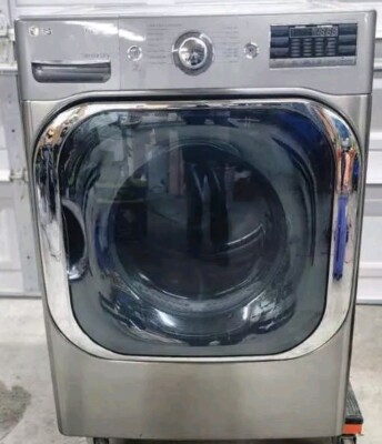 LG DLEX8000V Smart Electric Front-Load Dryer , 9.0 Cu.Ft MEGA Capacity ...