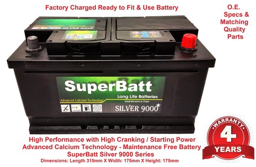12V 85AH SuperBatt TYPE 110 Car Battery = VOLVO 12V 80AH 700A EN ...