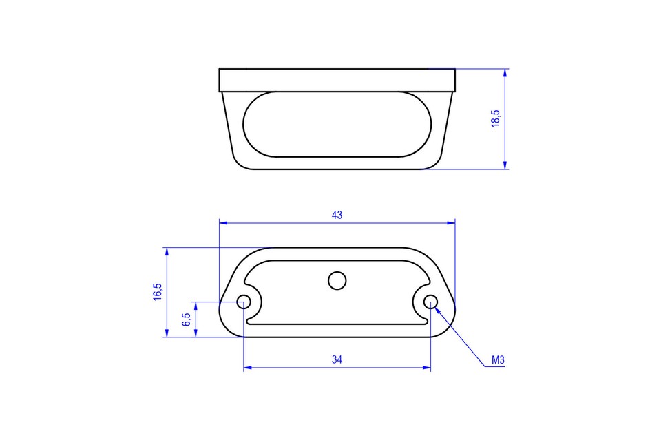 CNC Light License Plate LED Mini Ducati 899 Panigale 2013-2015 Black ...